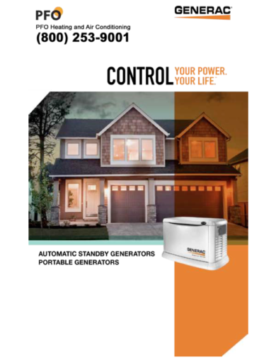 Download a Generac Backupo Power Generator Equipment Product Guide