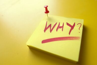 WHY written on a sticky note depicting why mold grows in air ...